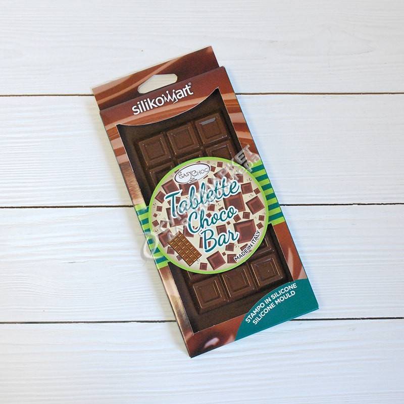 Форма силиконовая ИЗИ-ШОК шоколадная плитка Silikomart / SCG37