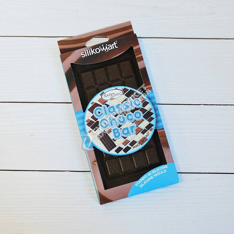 Форма силиконовая ИЗИ-ШОК шоколадная плитка Silikomart / SCG36