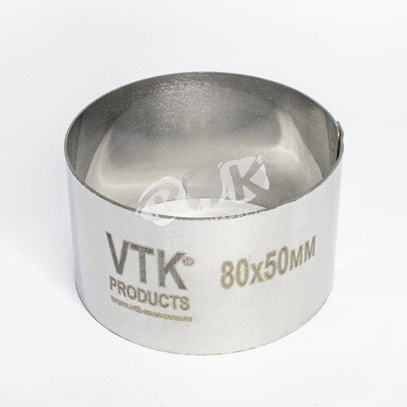 Форма кольцо диаметр 80мм высота 50 мм VTK Products