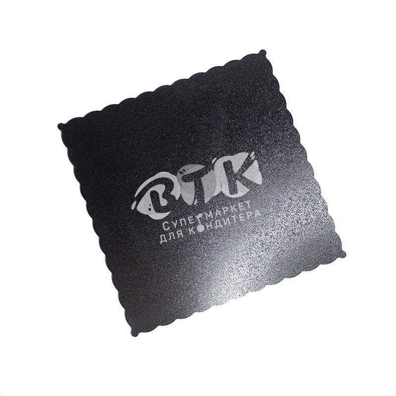 Подложка УЗОРНАЯ черная 300х300х3 мм VTK Products